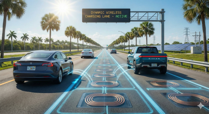 Florida Roads Go High Tech With Charging – Chris Cruises