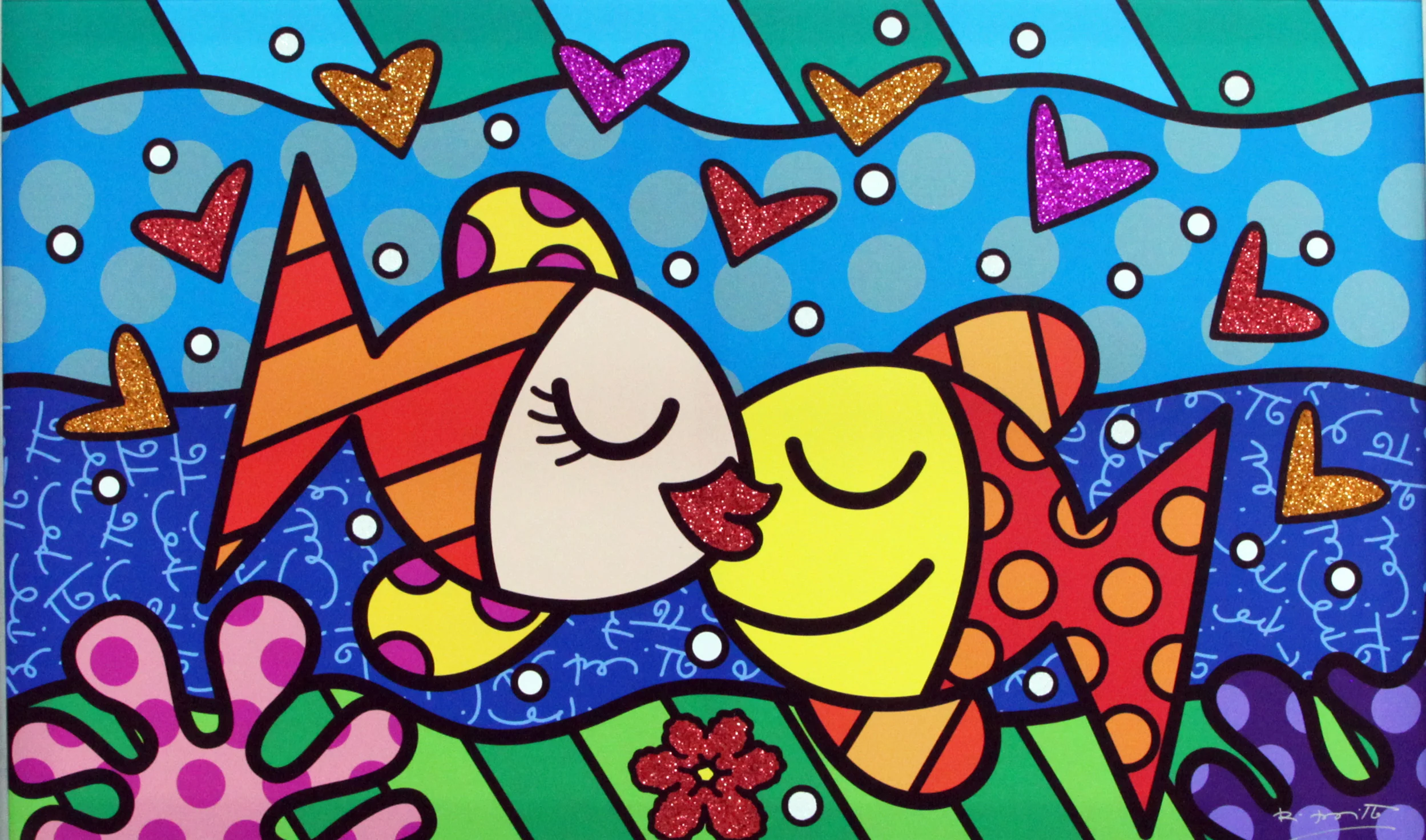 Princess Brings Love by Britto Shoreside - Chris Cruises