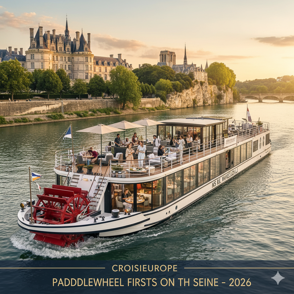 New Seine Paddlewheel Cruises Promise Enchanting Journeys – Chris Cruises